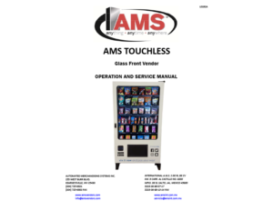 Technical and Service Manuals - AMS Vending