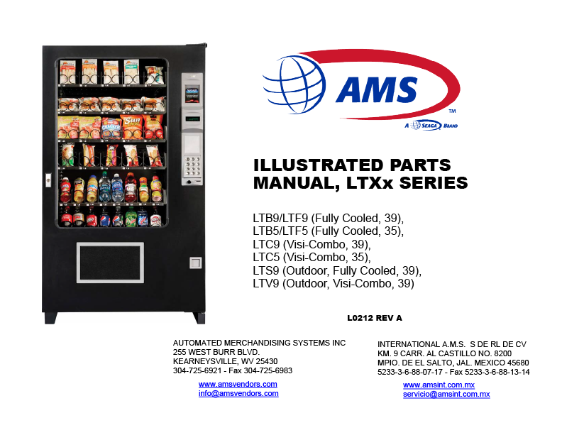 LTX L0212A | AMS Vending